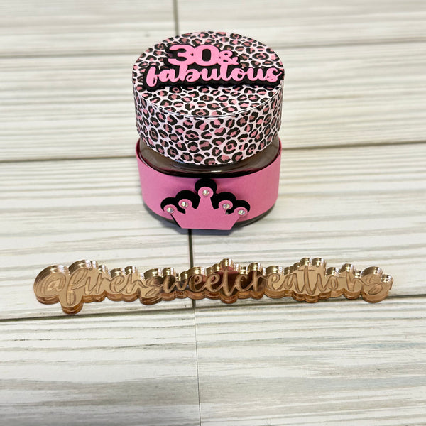 Mini Nutella Template – Fire N Sweet